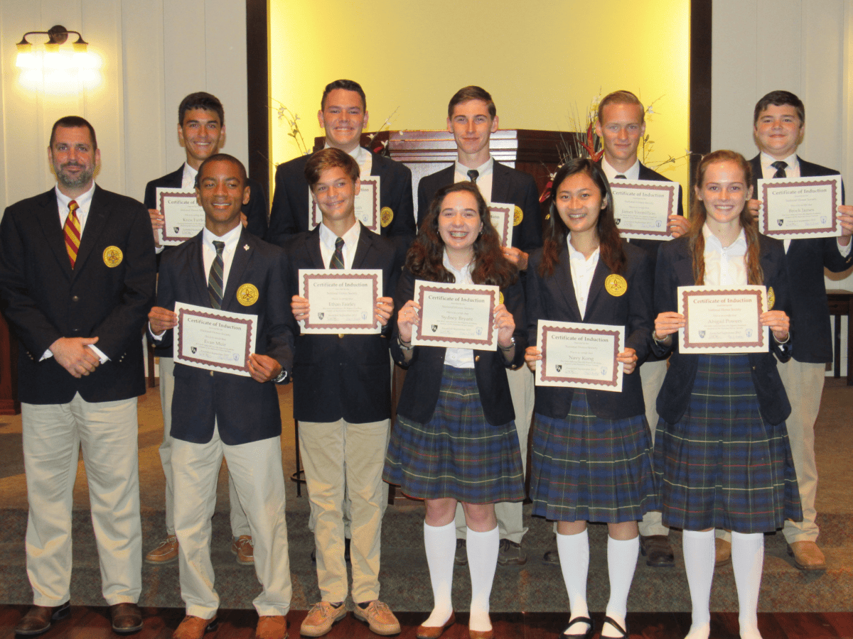 2017 National Honor Society Inductees - Regents Academy