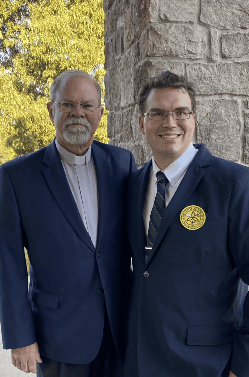 Thank you, Pastor Booth - Regents Academy